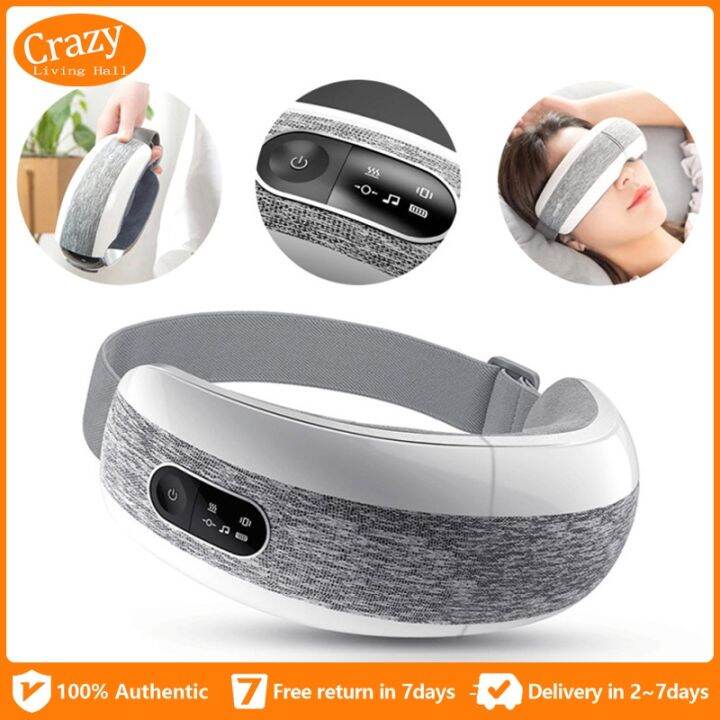 Xiaomi Original E6 Smart Eye Massager Bluetooth Music 40 Degree Hot ...