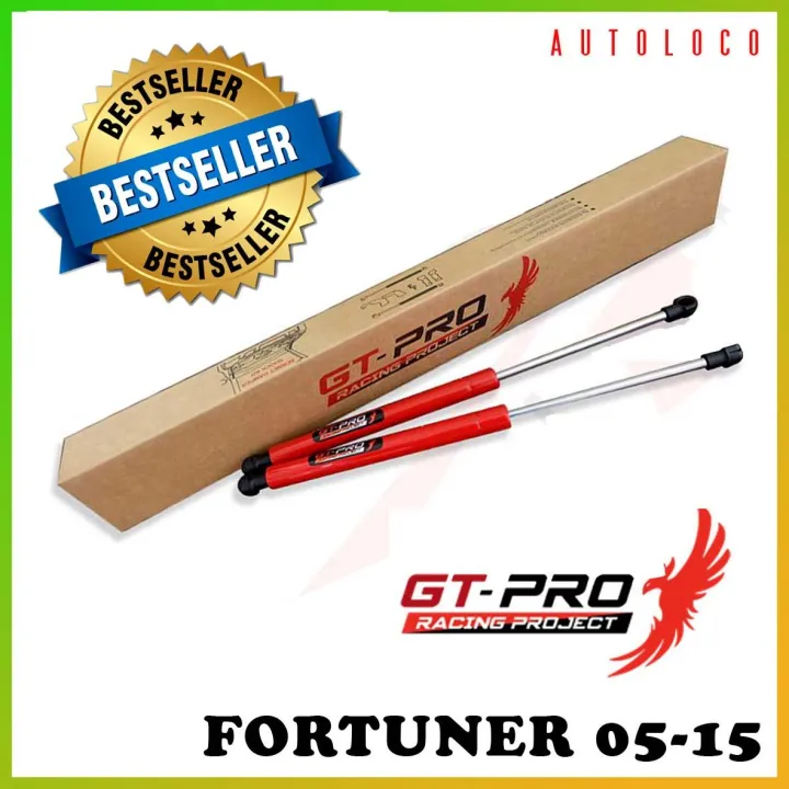 Red Hood Damper for Toyota Fortuner 2005 - 2015 (Pair) | Lazada PH