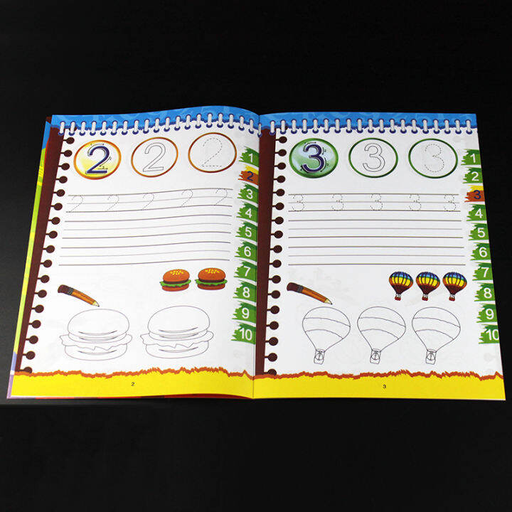 【CW】Copybook For Calligraphy Number Books For Kids Word Children's Book ...