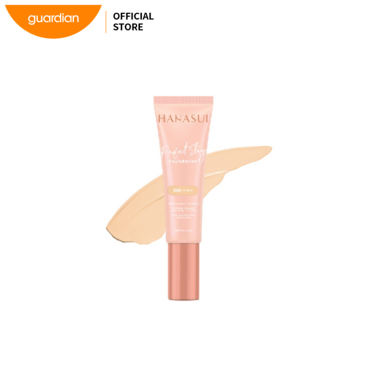 Hanasui Perfect Stay Foundation 002 Vanilla | Lazada