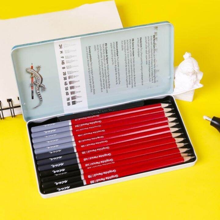 Graphite Pencil/Drawing pencil/charcoal pencil [Mont Marte] | Lazada PH
