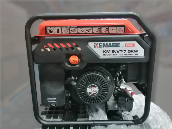 KEMAGE by KANTO เครื่องปั่นไฟ รุ่น KM-INVT-7.5KW 7.5kW 17HP กุญแจสตาร์ท + มือดึง / มีมือจับ ...