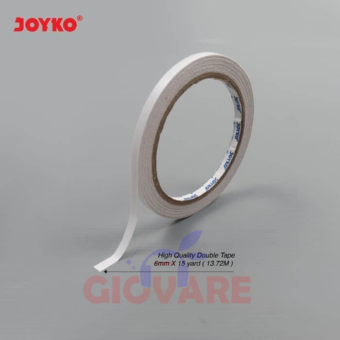 DOUBLE TAPE JOYKO 6MM | DOUBLE TAPE JOYKO 1/4 INCH | Lazada Indonesia