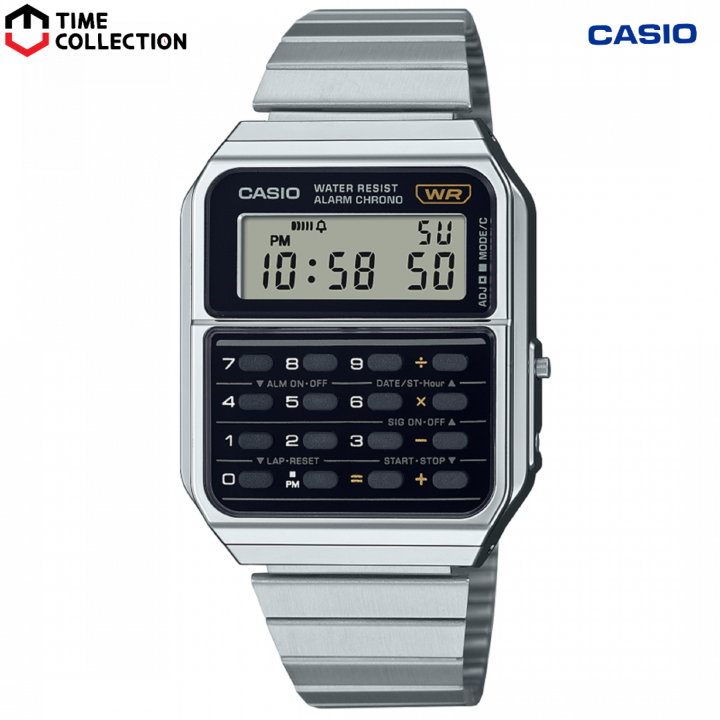 Casio CA-500WE-1A Digital Rubber Strap Calculator Watch | Lazada PH