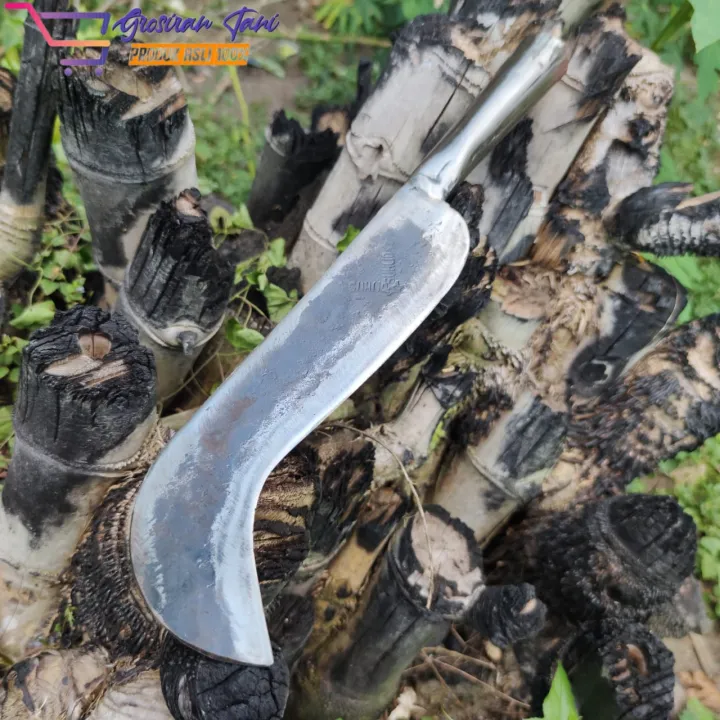 Golok Bendo Khas Jawa Barat Gagang Besi Anti Copot Bahan Asli Baja ...