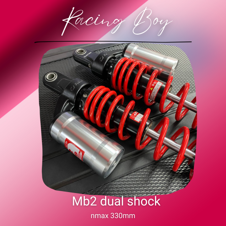 Racing boy RCB mb2 dual shock absorber for yamaha nmax version 1 ...