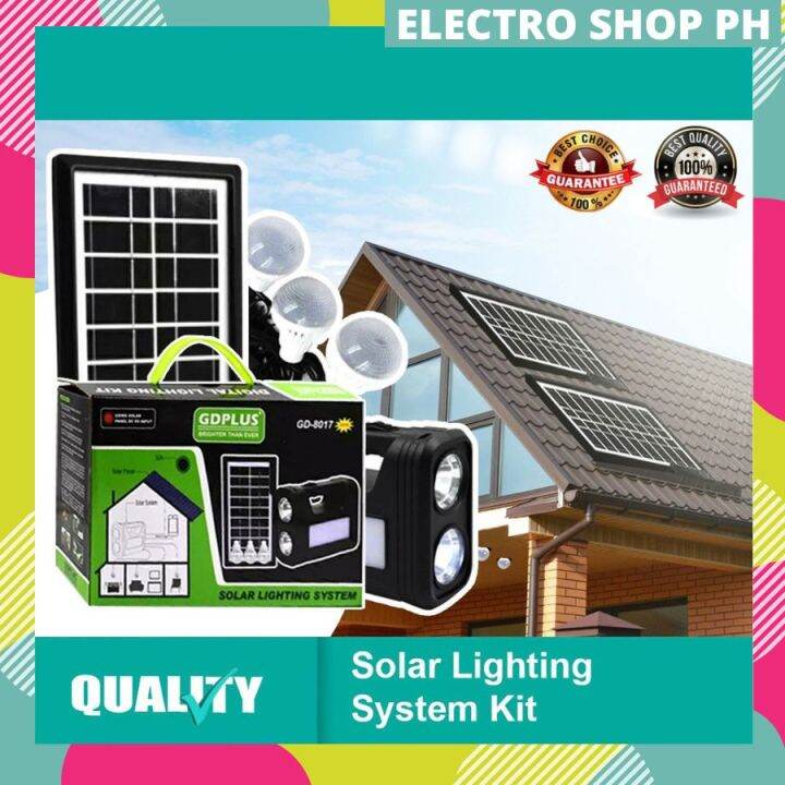 Solar lightning system. kit rechargeable flashlight rechargeable flight ...