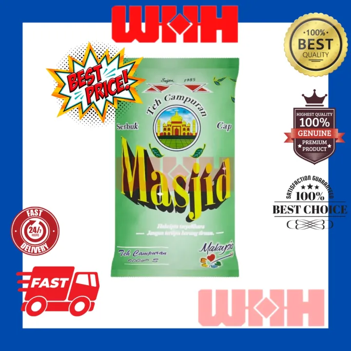 CAP MASJID SERBUK TEH 900GM | Lazada