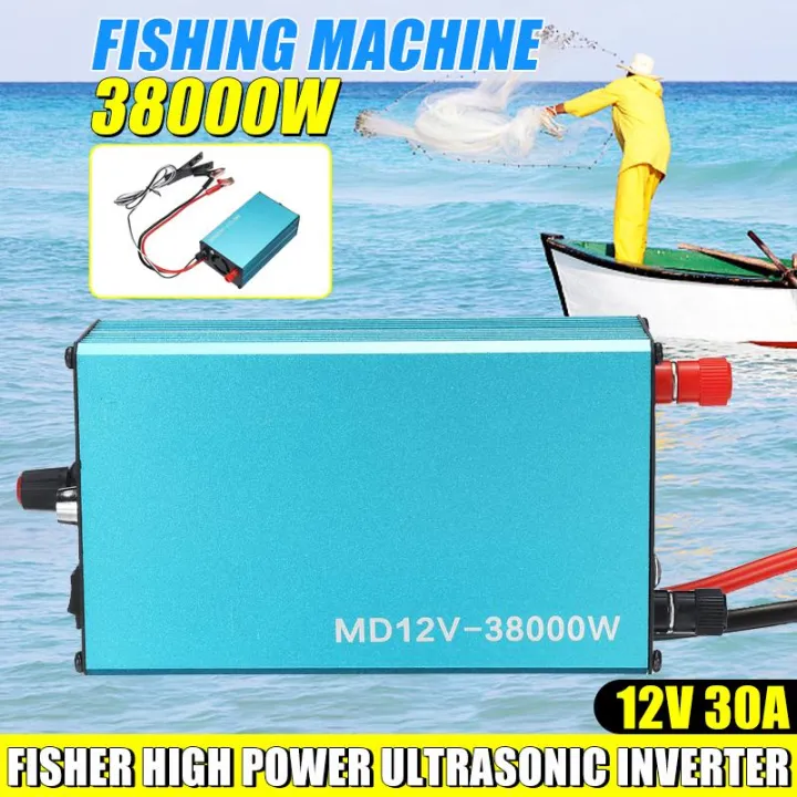 38000W 12V 30A Ultrasonic Inverter Electronic Fish Stun High Power ...