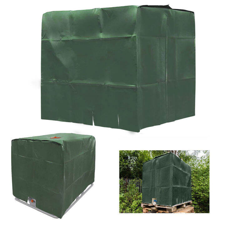 Green IBC Container Cover 120x100x116cm Dustproof Waterproof Sun ...