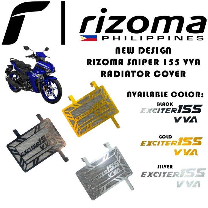 Rizoma Sniper 155 VVA CNC Aluminum Alloy Radiator Cover | Lazada PH