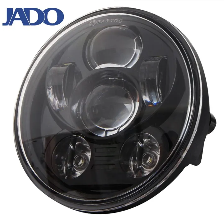 [JADO] 5.75 inch Round LED Headlight for Harley-Davidson XL1200C XL883C ...