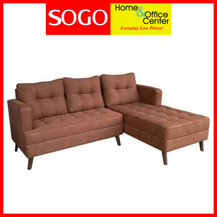 SOGO BRIELLE L-Shape Sofa Sectional Sofa | Lazada PH