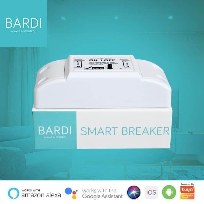 K343 BARDI Saklar Smart BREAKER Switch Wireless IoT Home Automation ...