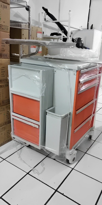Troli emergensi Jumbo PC | Trolley Emergency Kit | Trolley UGD Rumah ...