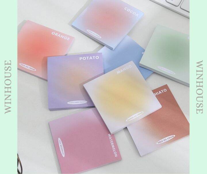 Colourful Memo Sticky Note Korean Style Ready Stock | Lazada