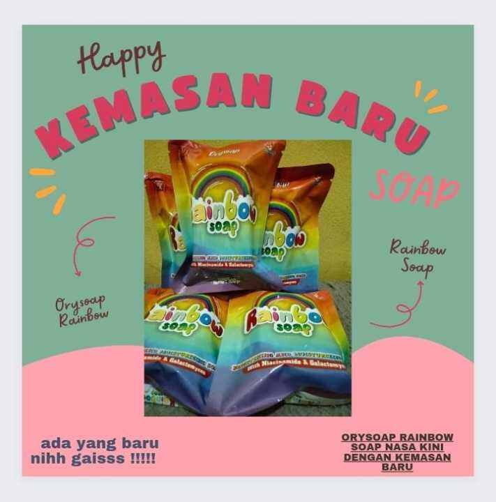 Orysoap Sabun Rainbow/ Sabun Rainbow Nasa/ Rainbow NASA/ Sabun NASA ...