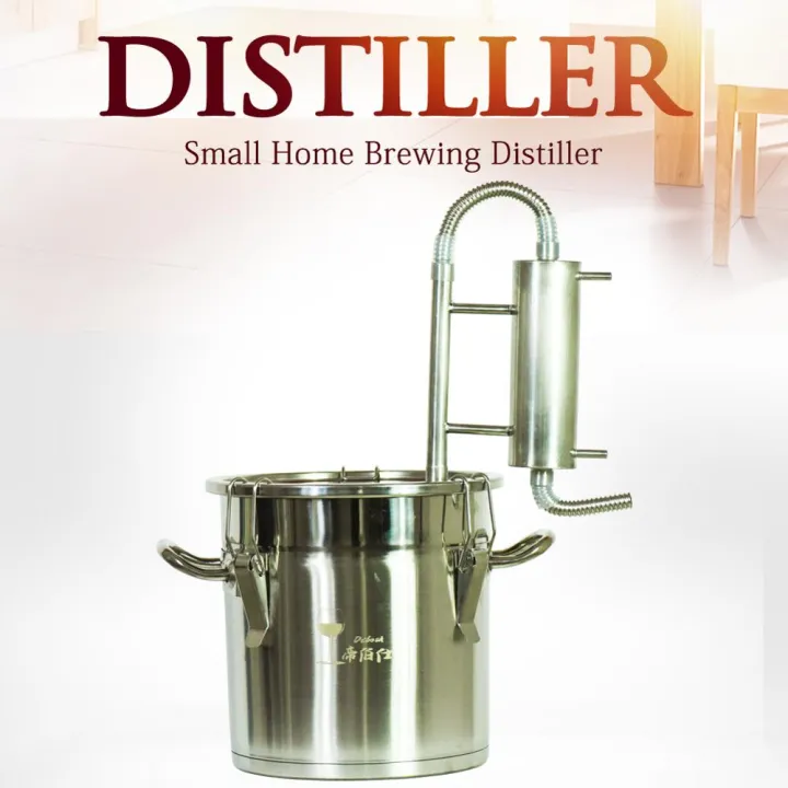 New Arrival 12L Moonshine Distiller Alcohol Home Wine Distilling Equipment Vodka Whisky Brandy ...