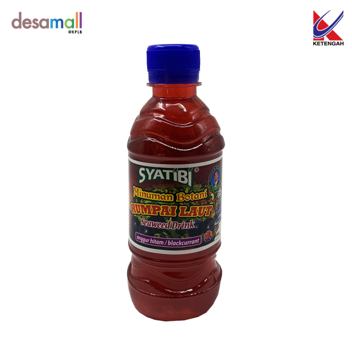 SYATIBI Minuman Botani Rumpai Laut Perisa Anggur (350ml) | Lazada