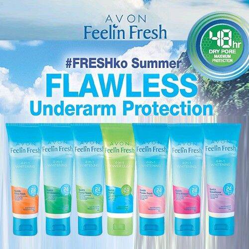 Avon Feelin Fresh Anti Perspirant Deodorant 60 grams | Lazada PH