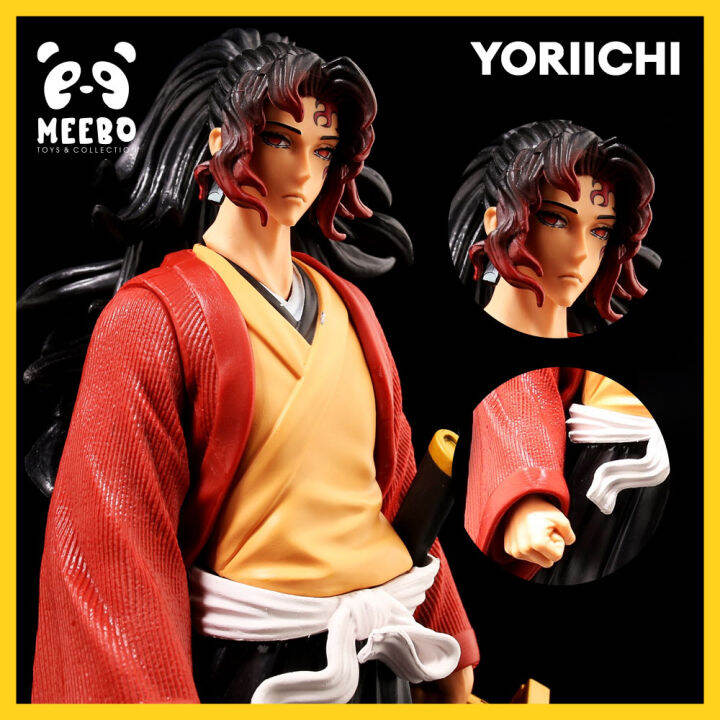 MEEBO Anime Action Figure: Demon Slayer Yoriichi Kimetsu no Yaiba Sun ...