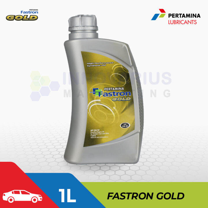 FASTRON GOLD SAE 5W-30 Synthetic Oil 1 Liter | Lazada PH