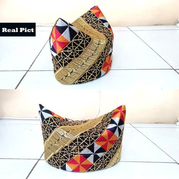 Peci Kopeah kopyah Songkok Tapis Lampung Perahu Cilugam | Lazada Indonesia