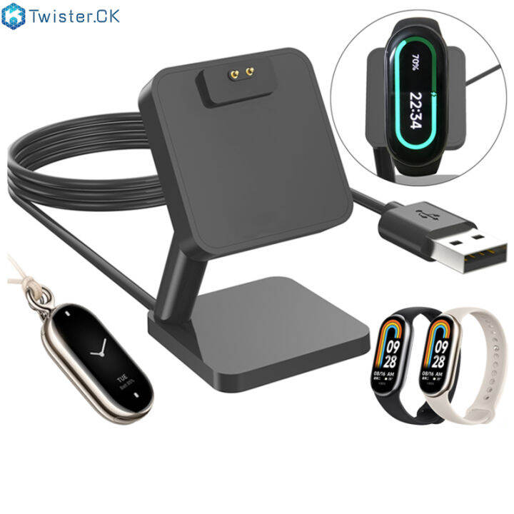 แท่นชาร์จแท่นวางขนาดเล็ก Charger Smartwatch ขาตั้งมั่นคงใช้ได้กับแบนด์8 ...