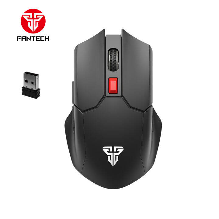 FANTECH WG11 2.4GHz Wireless Mouse 2400 DPI 6 Buttons Silent Mause ...