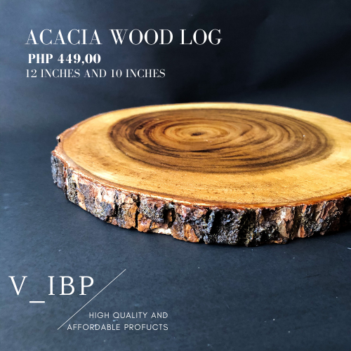 Acacia Wood Log 12 inches and 10 inches | Lazada PH