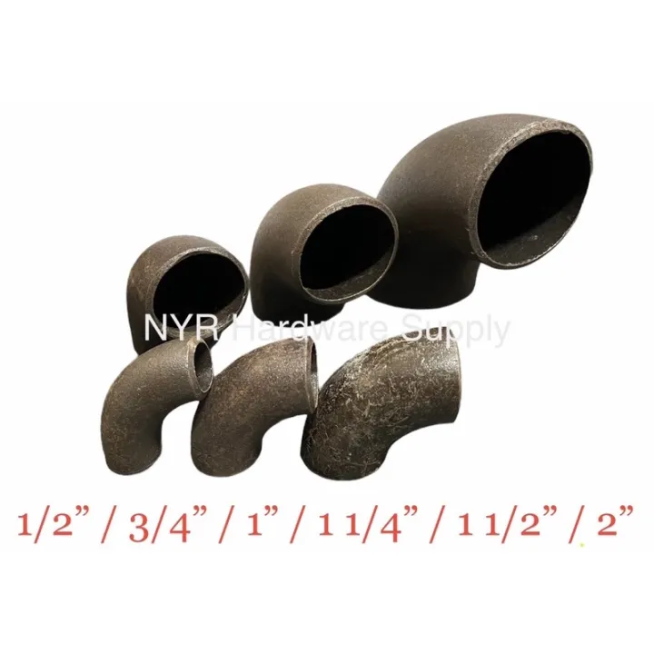 Mild Steel SGP Welding Elbow 1/2” / 3/4” / 1” / 1 1/4” / 1 1/2” / 2 ...
