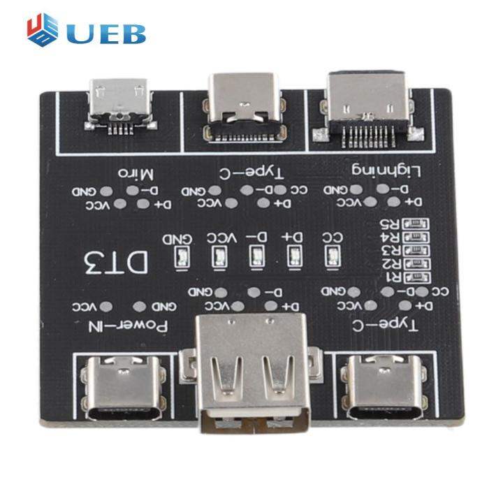 DT3 Data Cable Detection Board USB Type-C Data Cable Inspection Board ...