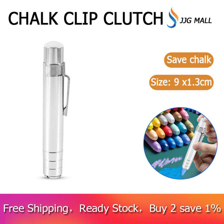 1Pcs metal Chalk Holder Teacher's Blackboard Saving Chalk Clip Clutch ...