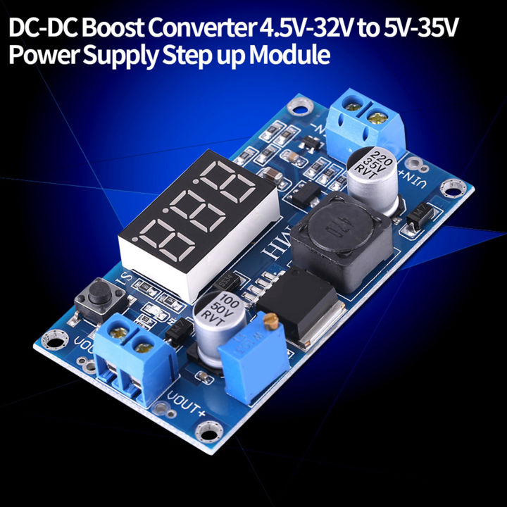 DC-to-DC Boost Module DC-DC Converter, 4.5V-32V to 5V-35V Step up Module Power Step-up Module ...