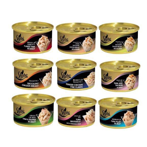 SHEBA Cat Can Food / Cat Wet Food 85g | Lazada
