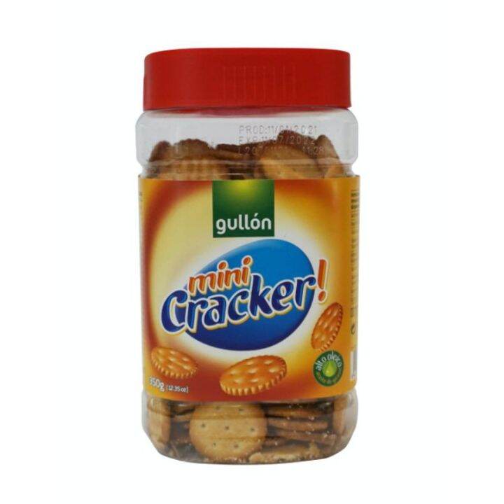 Gullon Mini fish and mix Cracker biscuits 350g | Lazada PH