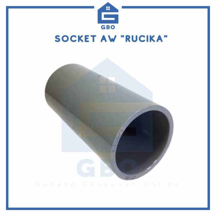 RUCIKA - SOCKET (AW) 3/4" / SAMBUNGAN PIPA / FITTING PIPA | Lazada ...