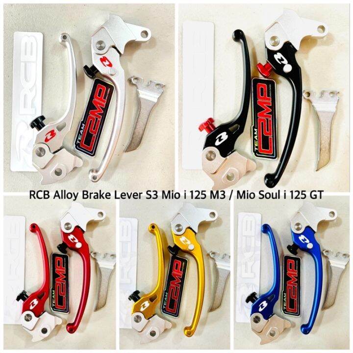 Ships immediately NEW RCB Brake Lever S3 for Mio i 125 M3 and Mio Soul ...