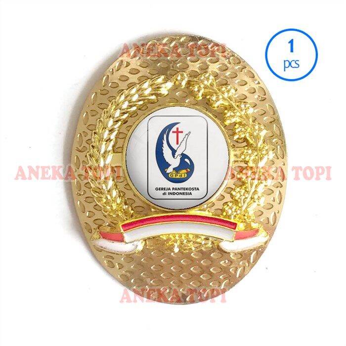 Pin GPdI Indonesia Bros Logo Gereja Pantekosta di Indonesia Lapis Resin ...
