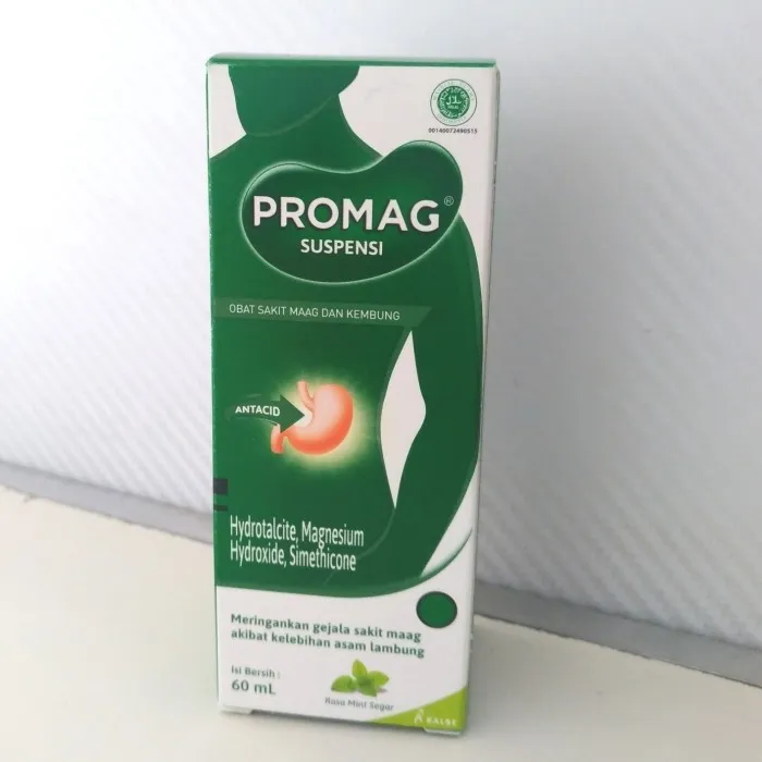 Promag suspensi sirup syrup 60ml obat Maag dan Lambung | Lazada Indonesia
