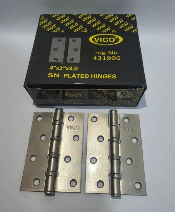 paket 6 biji engsel pintu engsel jendela engsel 4 inchi 4 x 3 inchi ...