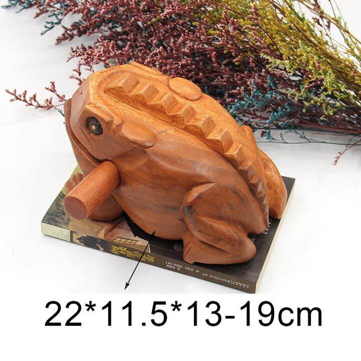 New Percussion Instruments Guiro Rasp Wooden Frog with Scraper from ...