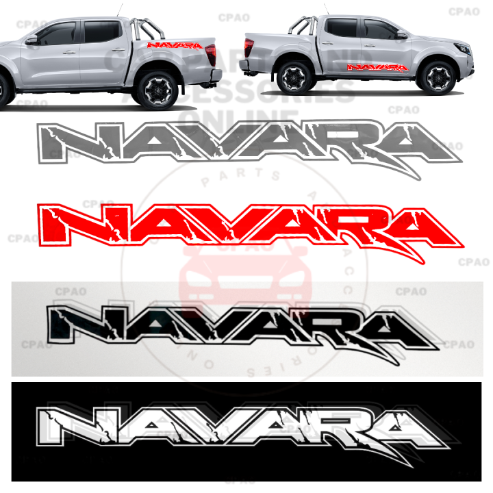 CPAO 1Pc NISSAN NAVARA Car Decals Sticker Design for Side Doors Car ...