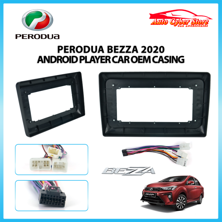 Perodua Bezza 2020 10" Inch Player Radio Casing with Socket (FOR 10 ...