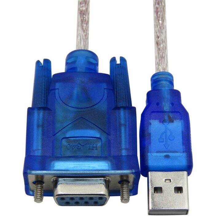 USB To RS232 Female Cable USB To Serial Port Holes 9 Holes USB 2.0 Male ...