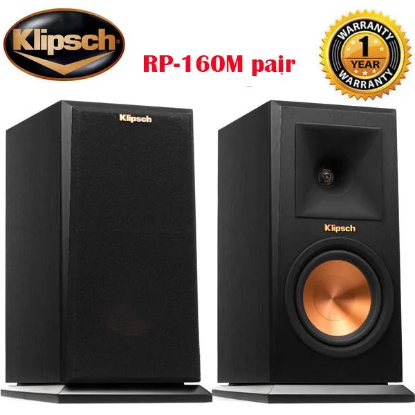 Klipsch RP-160M MONITOR SPEAKER (pair) | Lazada.co.th
