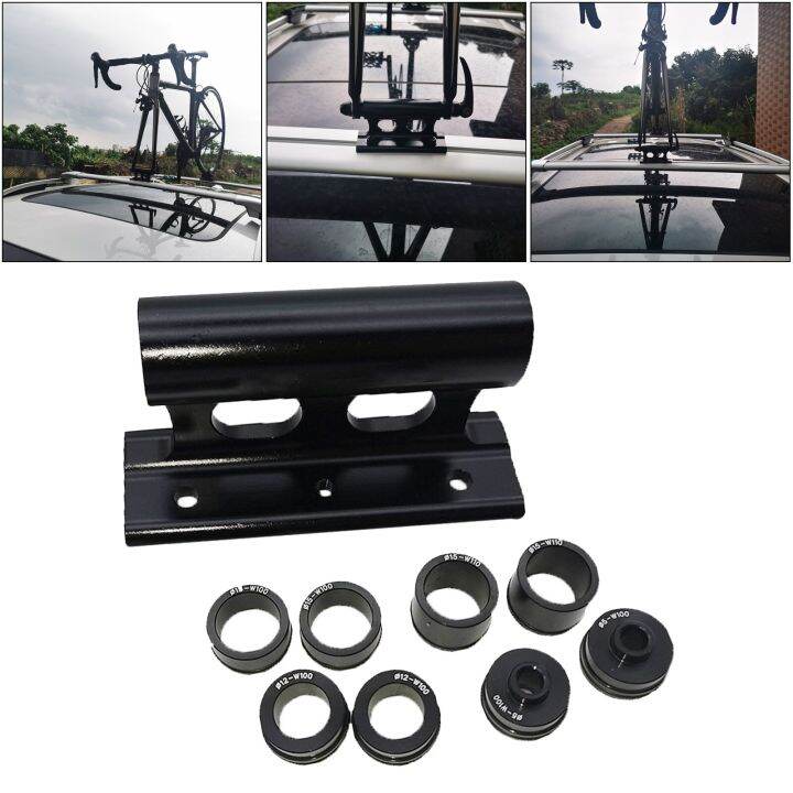 Bike Car Carrier Front Fork Mount Rack Quick-Release Thru Axle Fork ...