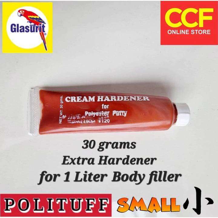 Glasurit Polituff Body Filler Extra Hardener Paste Small 30 Grams ...