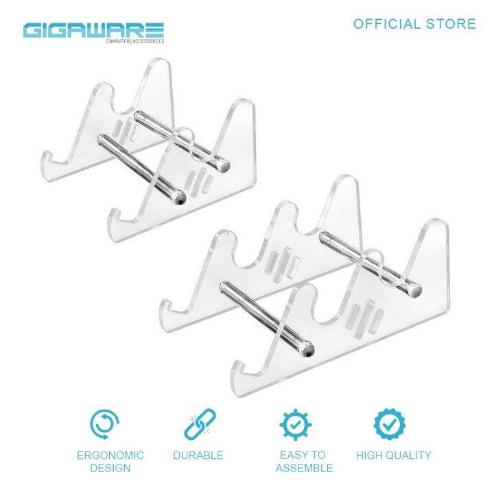 Gigaware Acrylic Keyboard Display Stand 2-Tier | 3-Tier Keyboard Holder ...