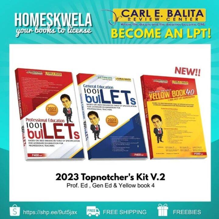 Immediate delivery CBRC 2023 BULLETS BUNDLE WITH YELLOWBOOK 4 | Lazada PH